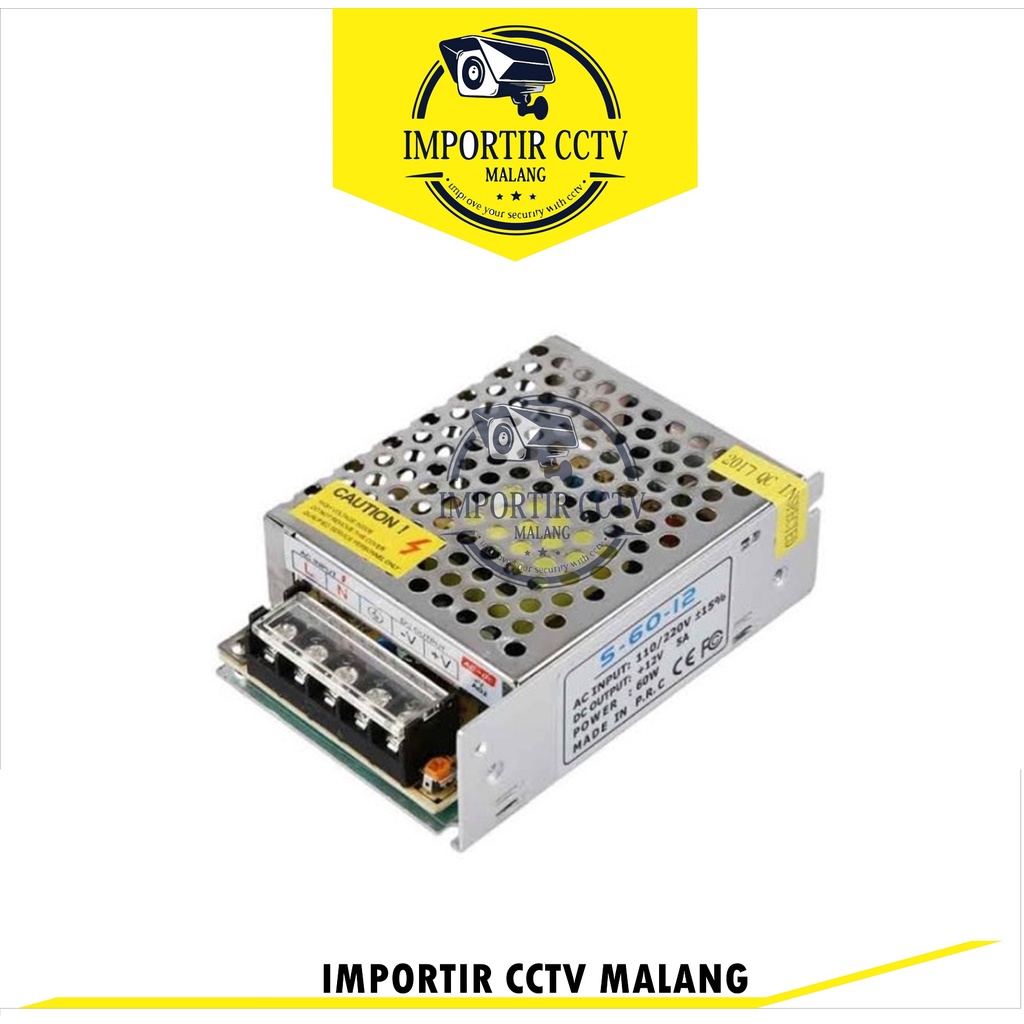 Jual PSU Power Supply Jaring 12V 5A ICM | Shopee Indonesia