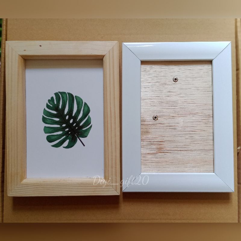 Jual Pigura 4R, 5R, Pigura Putih Polos, Pigura Kayu | Shopee Indonesia