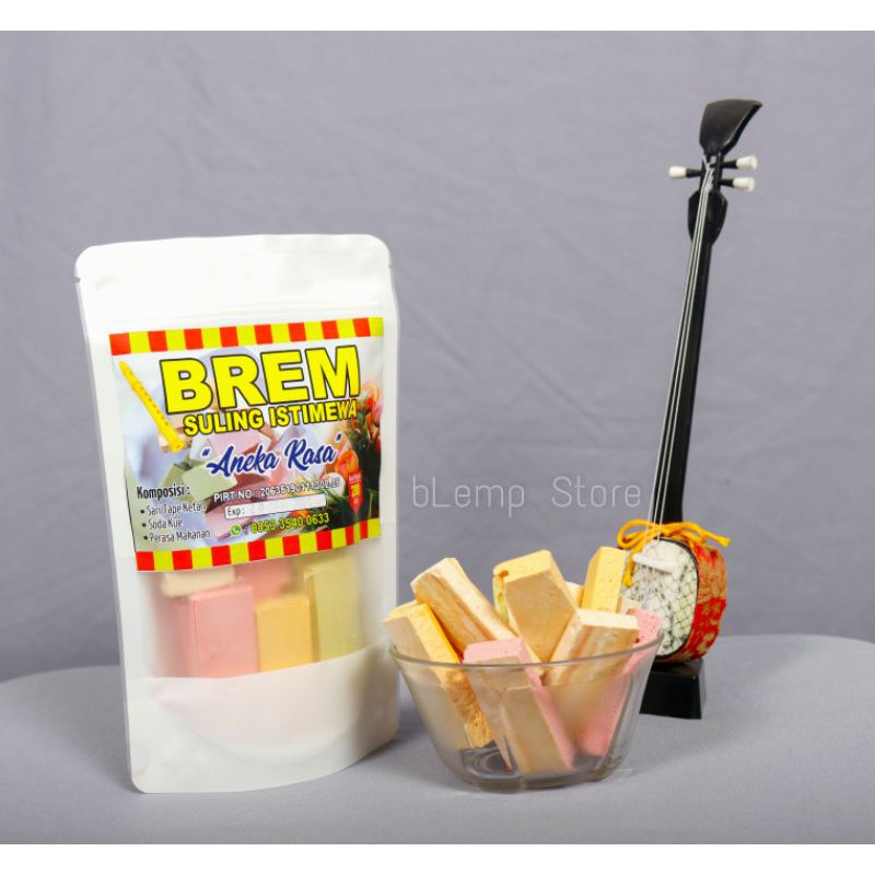 Jual BREM ANEKA RASA KEMASAN PRAKTIS KEKINIAN ISI 16 BIJI KHAS MADIUN ...