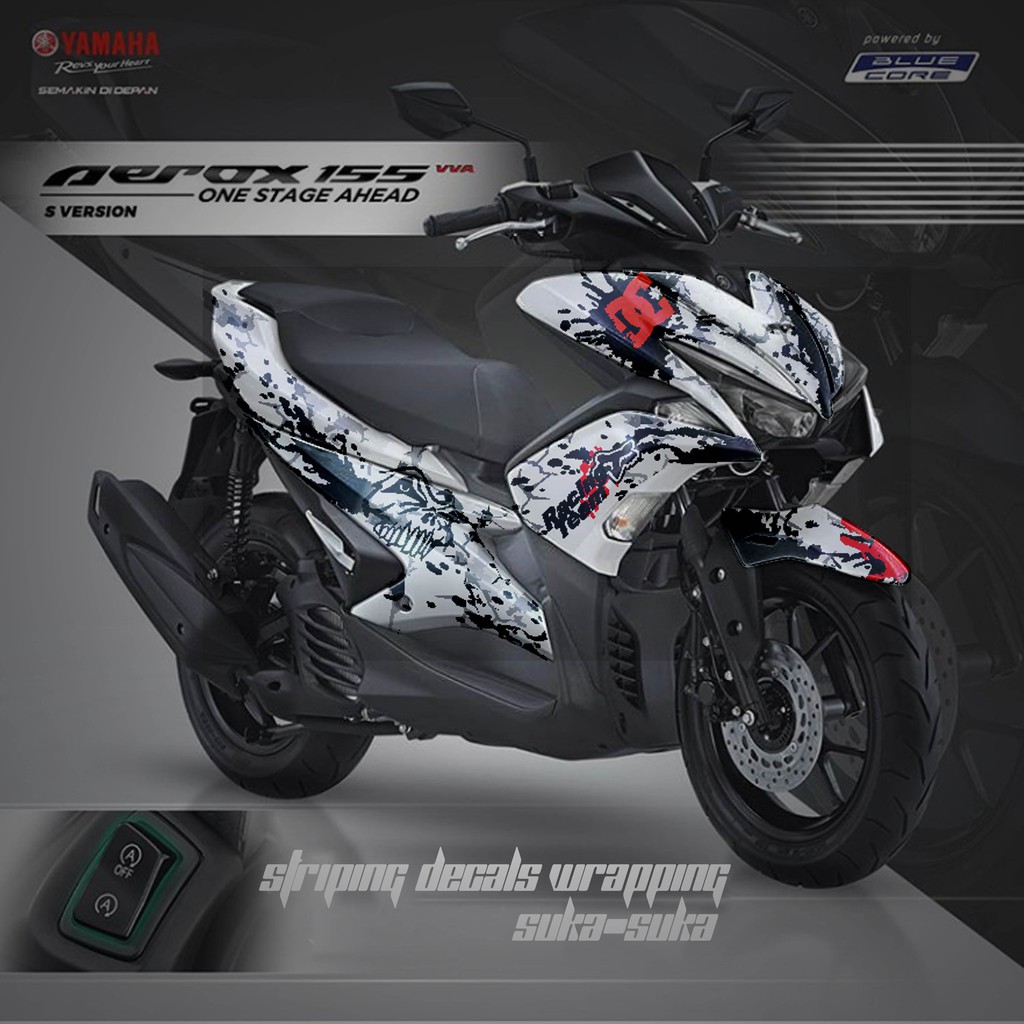 Jual STIKER DECAL CUSTOM AEROX FULL BODY PREMIUM HIGH-RES PRINTED RD069 ...