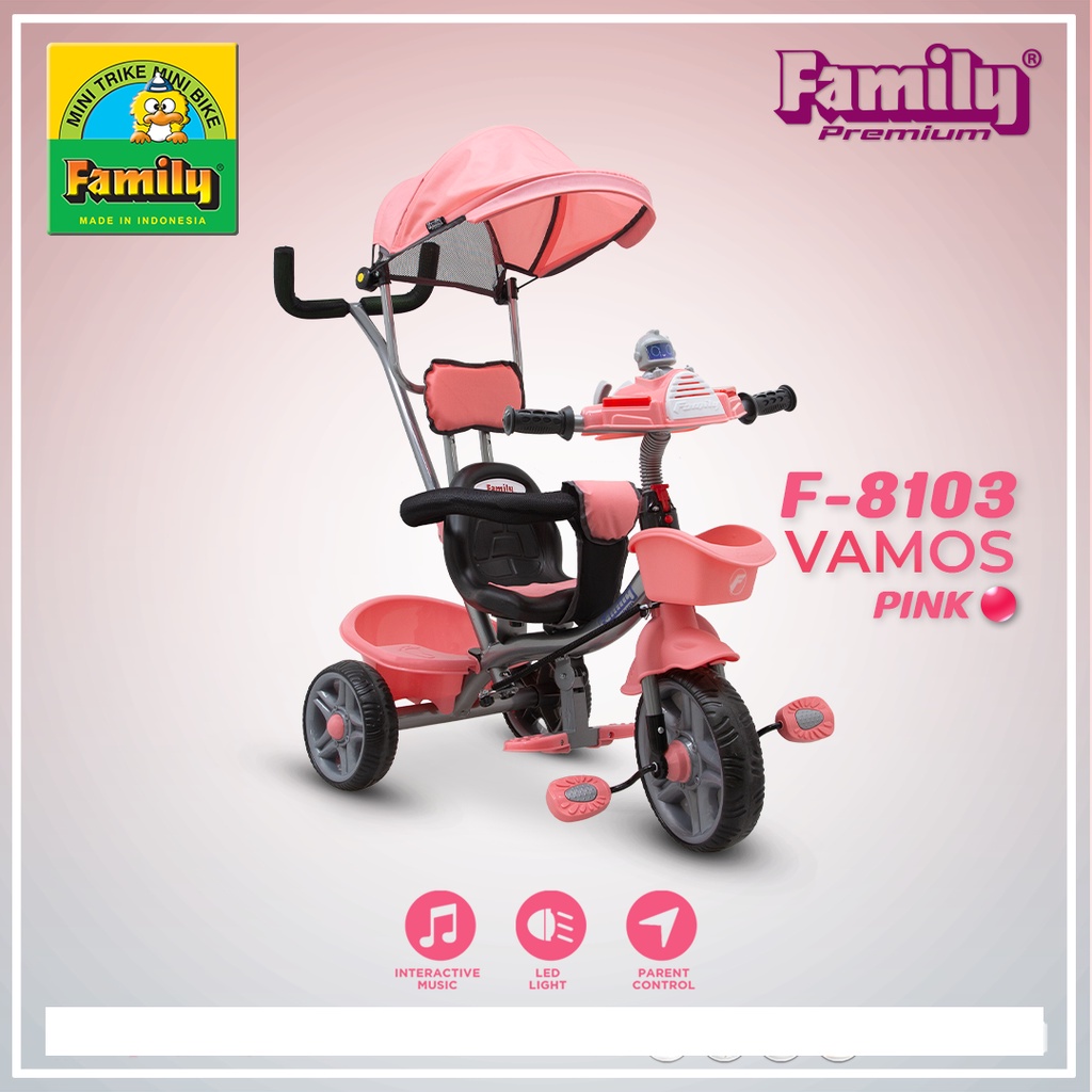 Jual Sepeda Anak Roda 3 Family 8103 Vamos | Shopee Indonesia