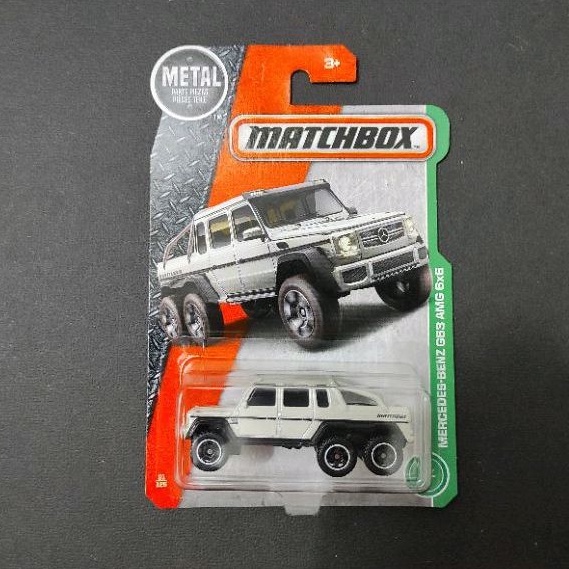 Jual Matchbox Mercedes Benz G63 AMG 6x6 white | Shopee Indonesia