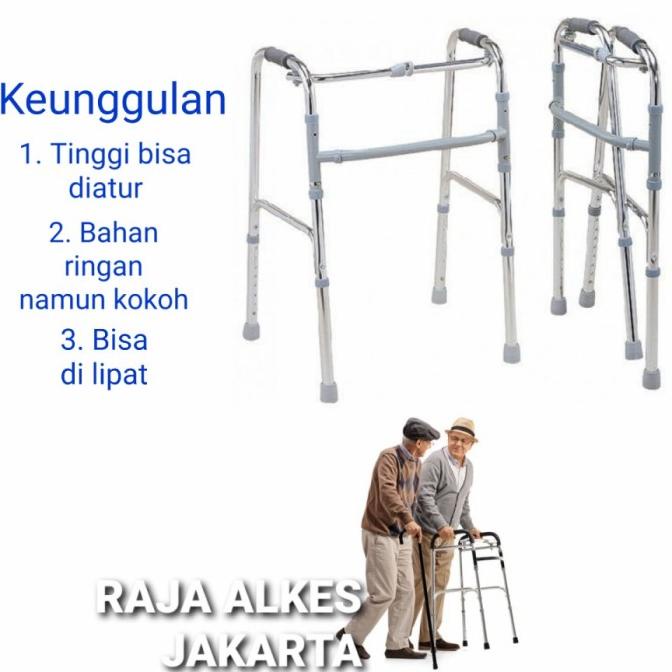 Jual Tongkat Walker Tanpa Roda Avico - Alat Bantu Jalan Lansia Kokoh100 ...