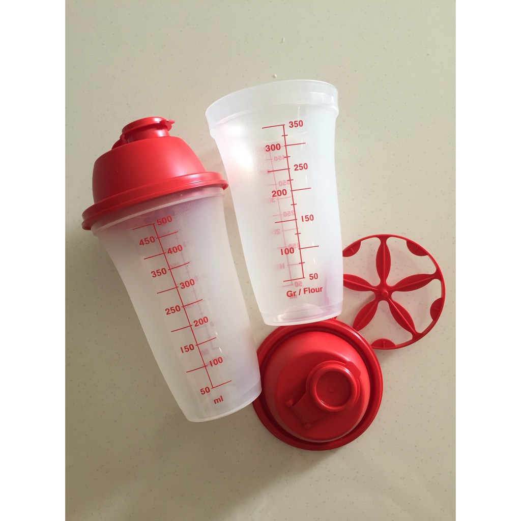 Jual Quick Shake Tupper / Botol minum shaker / Protein shaker | Shopee ...