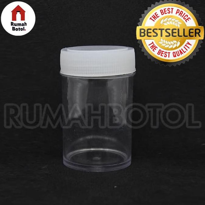 BOTOL PLASTIK 50ML POT URIN / OBAT KAPSUL / VITAMIN 50 ML PP PET ...