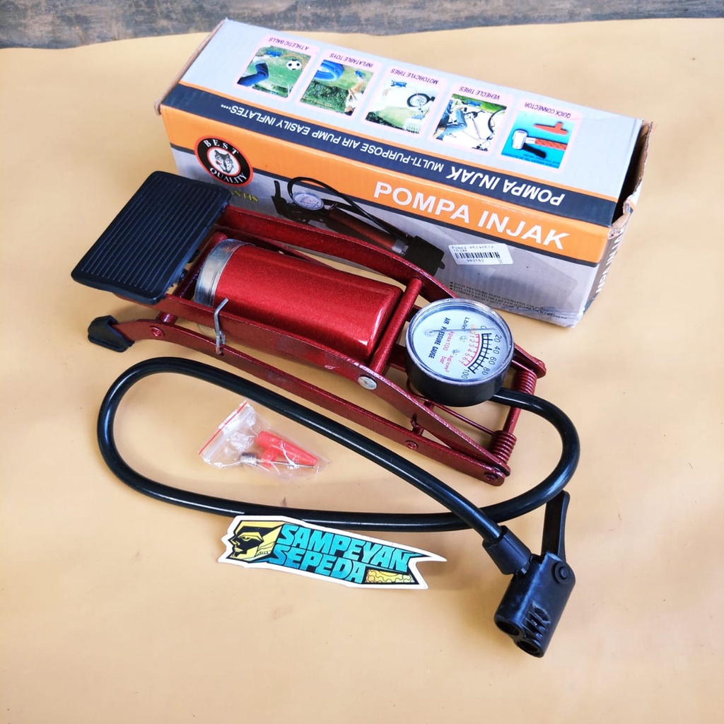 Jual Pompa Injak Kaki Atlantis Ban Sepeda - Motor | Shopee Indonesia