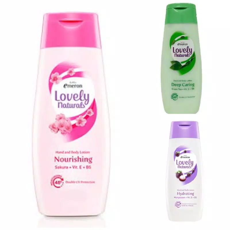 Jual EMERON LOVELY NATURAL BODY LOTION 100 ml | Shopee Indonesia