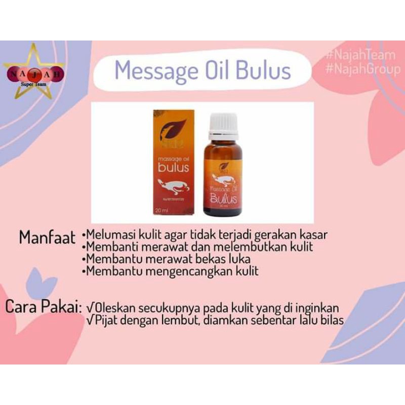 Jual minyak bulus/message oil/solusi strechmark/kulit kencang | Shopee Indonesia