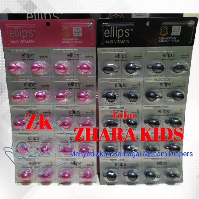 Jual ELLIPS Vitamin Rambut / ELIPS Hair Vitamin Rambut 20 Butir ...