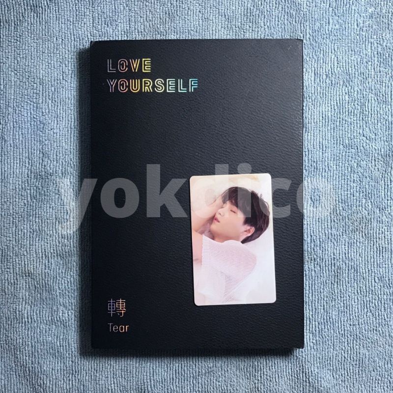 Jual ALBUM BTS LOVE YOURSELF TEAR U VERSION SUGA PC FULLSET UNSEALED | Shopee Indonesia