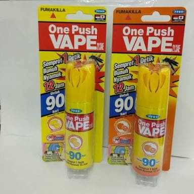 Jual Obat Nyamuk Semprot One Push VAPE 90 Hari | Shopee Indonesia