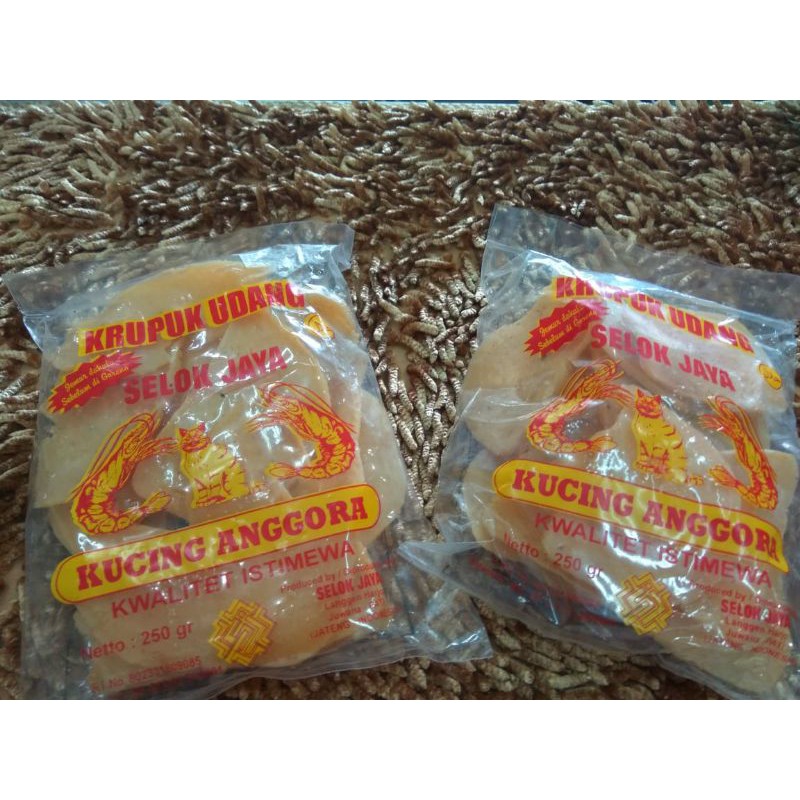 Jual Krupuk Udang Kucing Anggora 250g | Shopee Indonesia