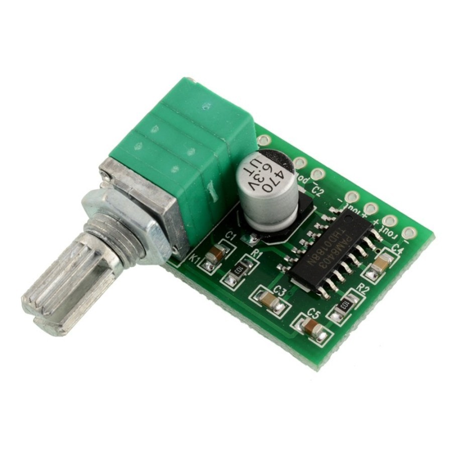Jual PAM8403 Mini Amplifier Stereo Module with Potentiometer Indonesia ...