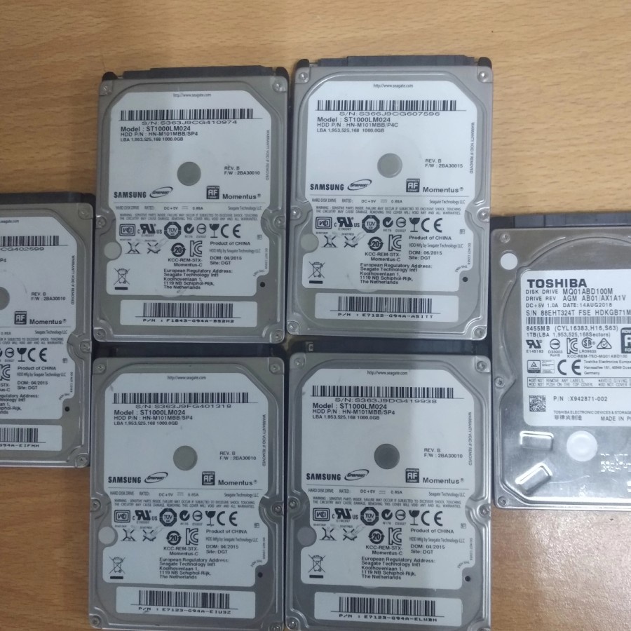 Jual HARDISK LAPTOP 1TB SATA 2.5 Inchi/hardisk laptop 1000GB | Shopee ...