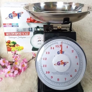 Jual Timbangan GSF 15kg Timbangan Buah Timbangan Duduk Manual Jarum-garansi resmi | Shopee Indonesia