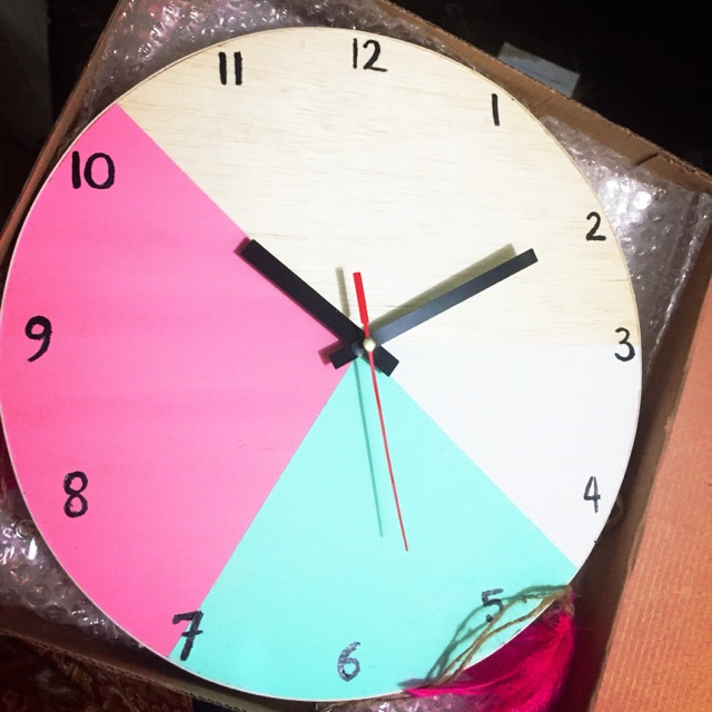 Jual Jam kayu Minimalis | Shopee Indonesia