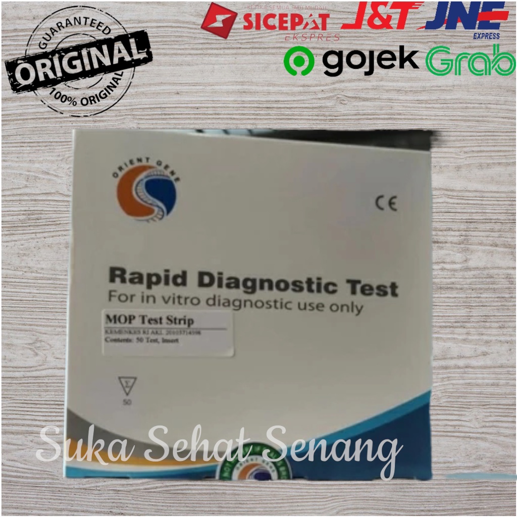 Jual ORIENT GENE MOP Test Strip/Tes Morphine Strip | Shopee Indonesia