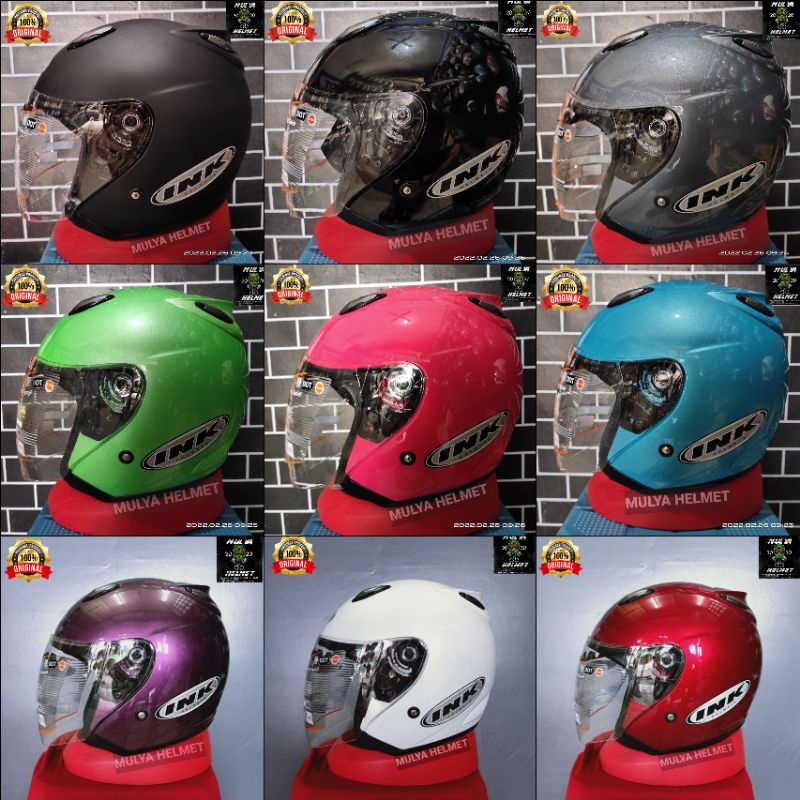 Jual Helm INK Centro Solid Original | Shopee Indonesia
