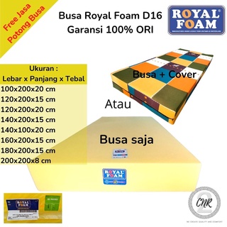 Jual Kasur Busa lembaran busa royal foam density 16 kuning, busa yellow ...
