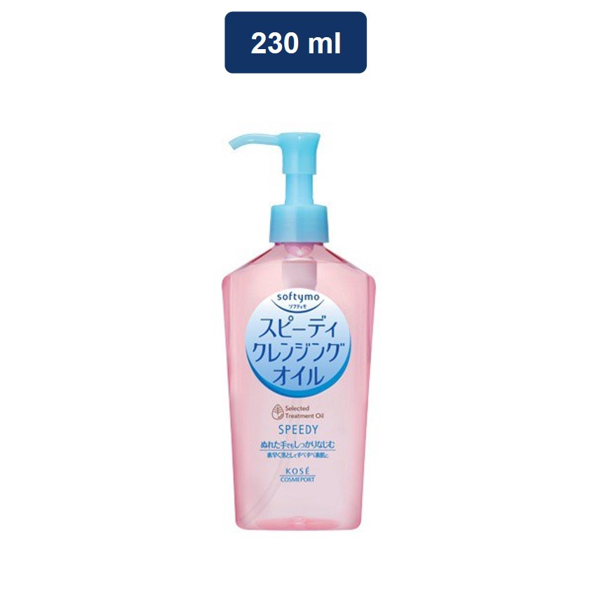 Jual Kose Cosmeport Softymo Speedy Cleansing Oil 230 ml | Shopee Indonesia