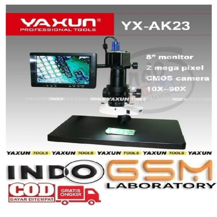 Jual Microscope Trinocular Microscope Digital Microscope Hp Mikroskop Murah - Yaxun Ak24 ...