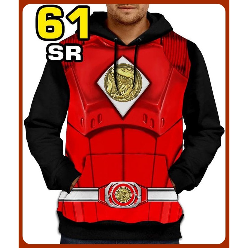 Jual JAKET superhero 61-RED RANGER - JAKET POWER RANGER MERAH | Shopee ...