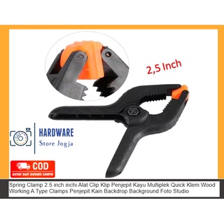 Jual Spring Clamp 2.5 inch inchi Alat Clip Klip Penjepit Kayu Multiplek ...