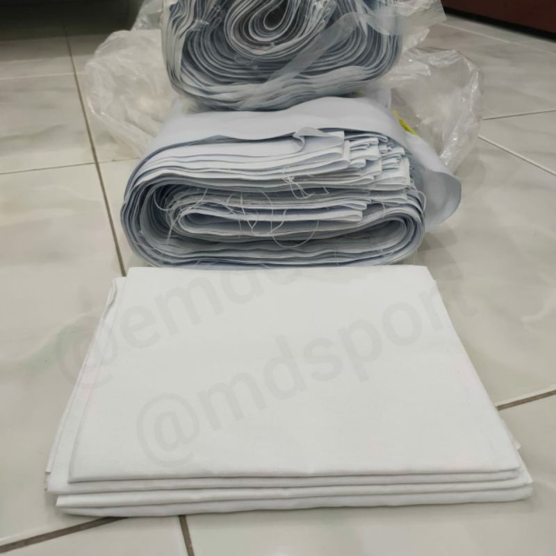Jual Kain Putih Polos Mori Kafan Meteran Lebih Tebal | Shopee Indonesia