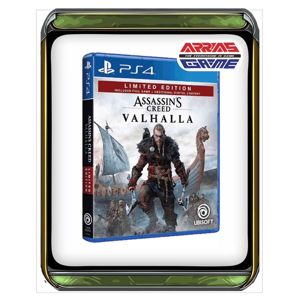 Jual Ps4 Assassins Creed Valhalla Limited Edition Game Ps4 Assassins
