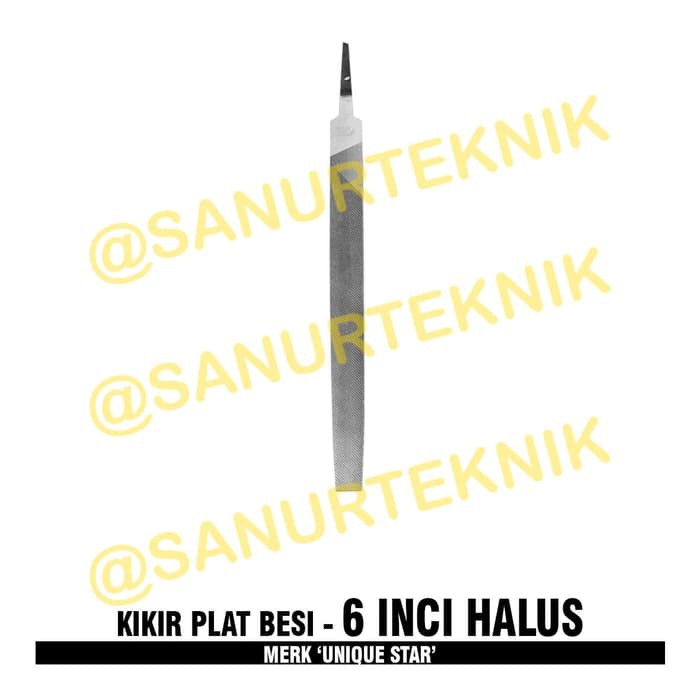 Jual Kikir besi lurus / Kikir Gepeng / Kikir Plat/ Flat 6 inch (6 ...