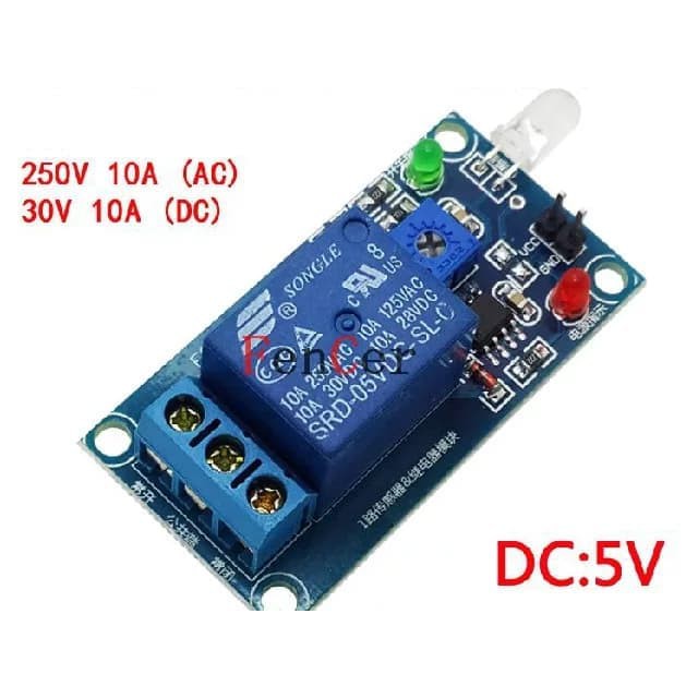 Jual Sensor Remote Infrared Universal Ir Photodiode Module Sensor Relay ...