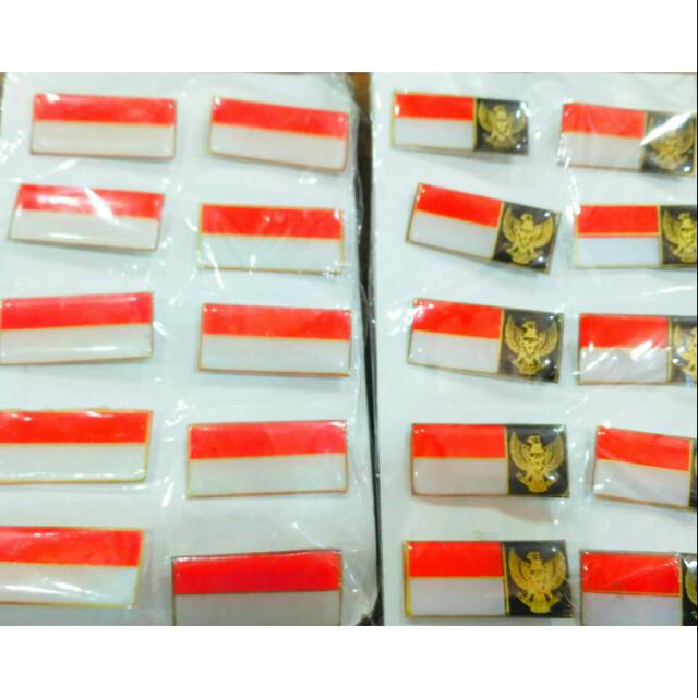 Jual Pin Merah Putih Garuda 3,5CM | Shopee Indonesia