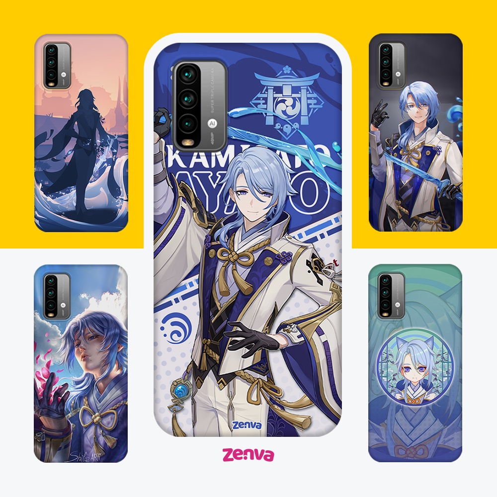 Jual Custom Case Casing HP Anime Kamisato Ayato - Phone Softcase Anime ...