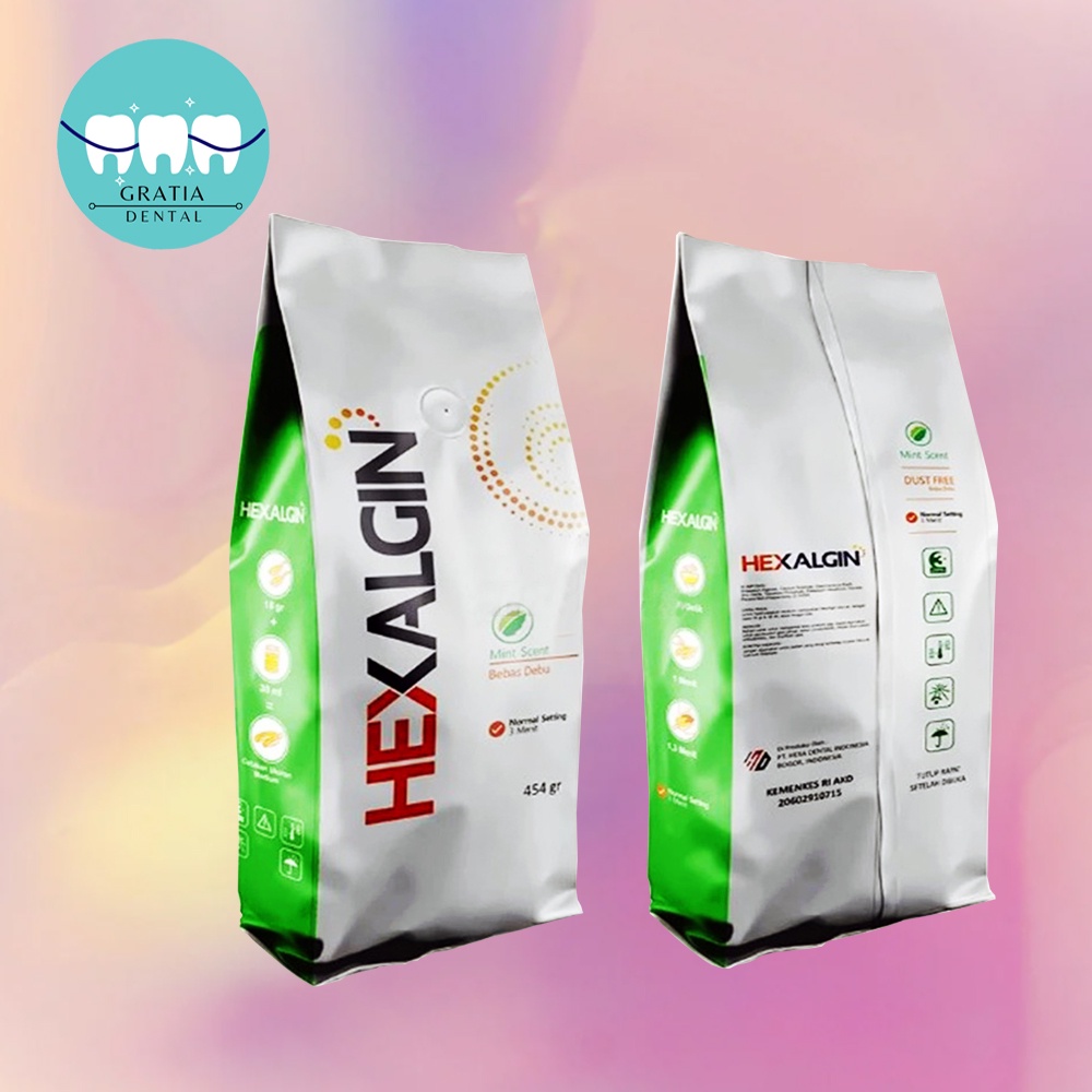Jual HEXALGIN DENTAL ALGINATE serupa HYGEDENT Normal Setting/ Bahan ...