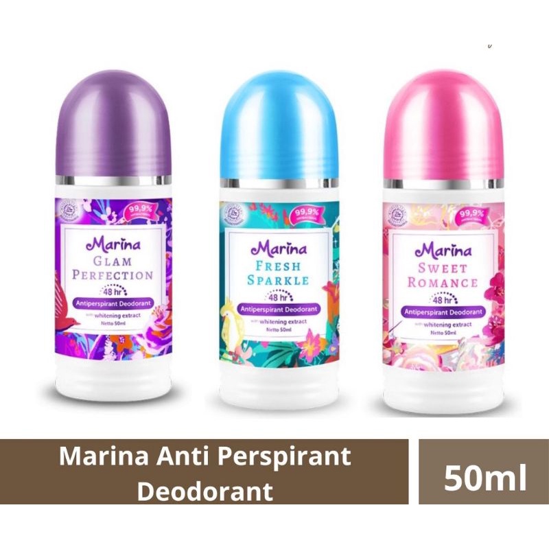Jual Marina deodorant roll on all varian 40 ml | Shopee Indonesia