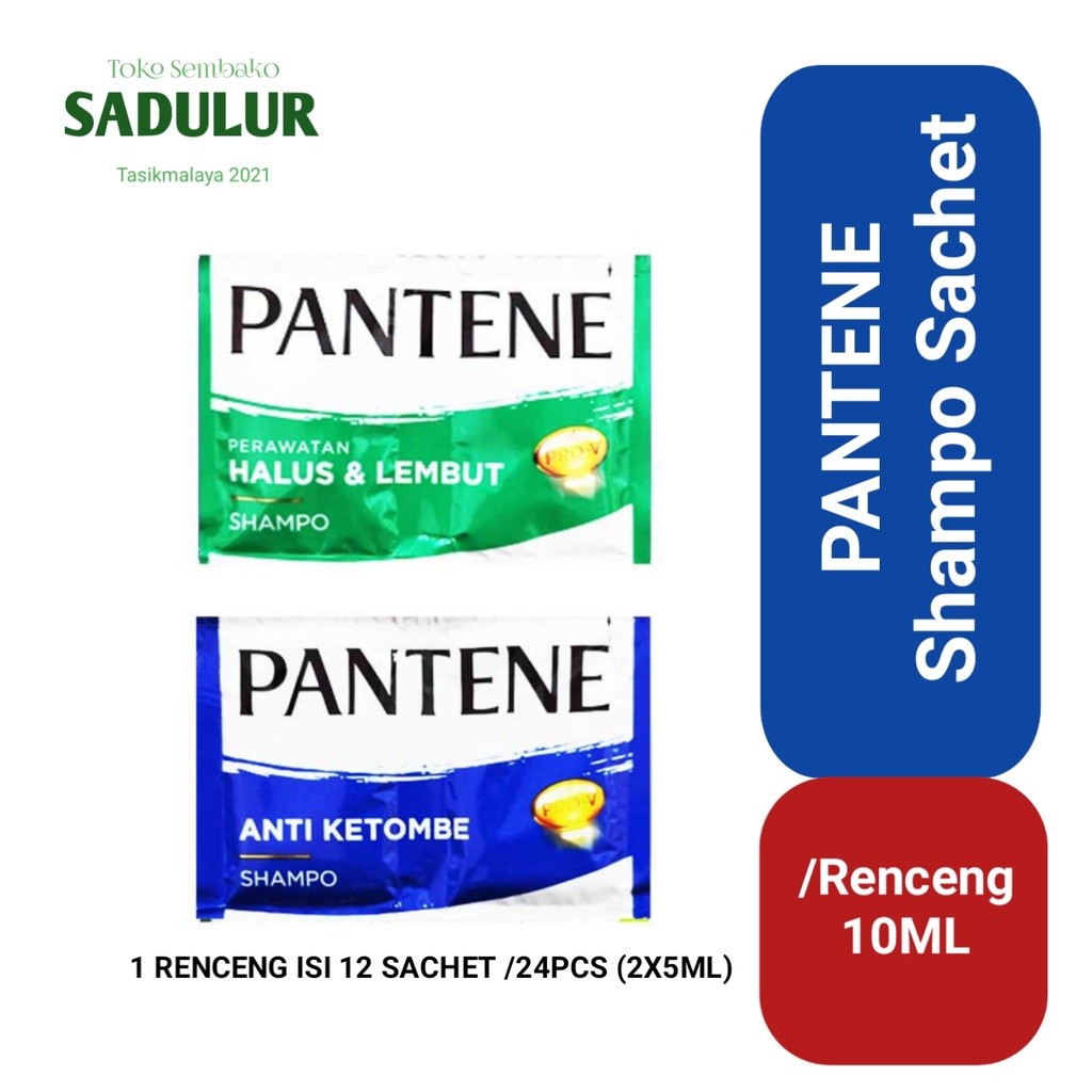 Jual Shampo Pantene Sachet 1 Renceng Isi 12 Sachet Indonesia|Shopee ...