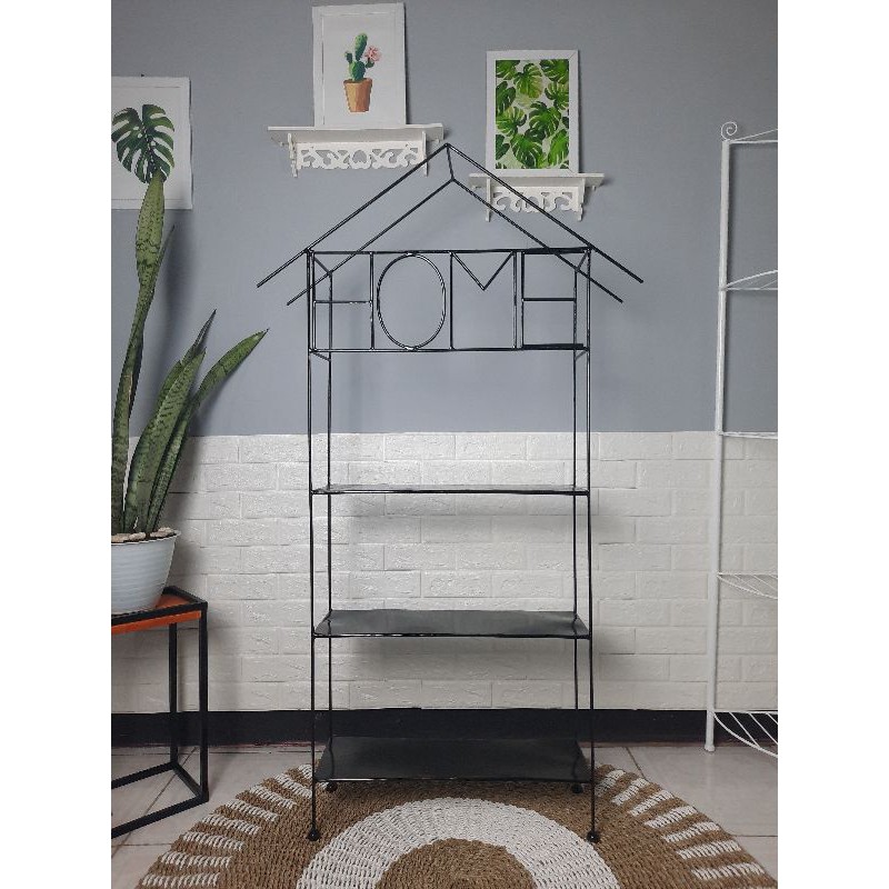 Jual RAK HOME /RAK BUNGA HOME/ RAK BESI HOME | Shopee Indonesia