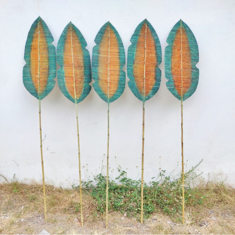 Jual Dekorasi Daun Pisang Hijau Daun Pisang Kering Daun Kering Daun