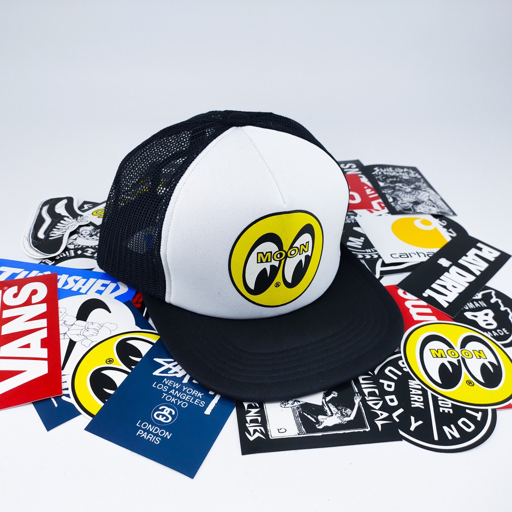 Topi Trucker Mooneyes Speed Equip Mesh Cap Full Tag | Shopee Indonesia