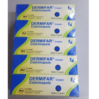 Jual DERMIFAR CREAM 5 GR Untuk Mengatasi infeksi jamur pada kulit ...