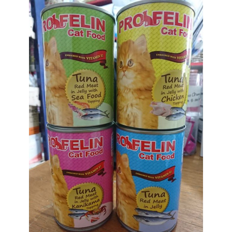 Jual Profelin Cat Food 400gr Makanan Basah Kucing | Shopee Indonesia
