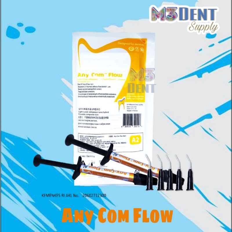 Jual Any-Com Flow Resin komposit/anycom Korea flowable composite ...