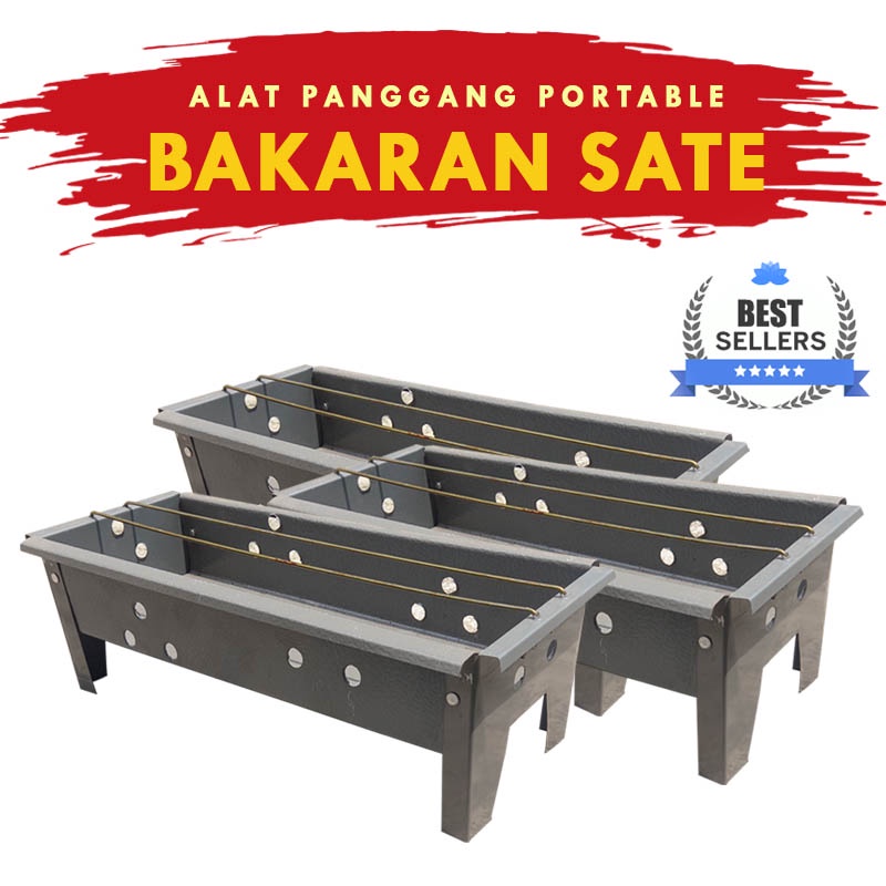 Jual Tempat Bakaran Sate Panggang Ikan Daging Sosis Jagung Wadah Alat ...