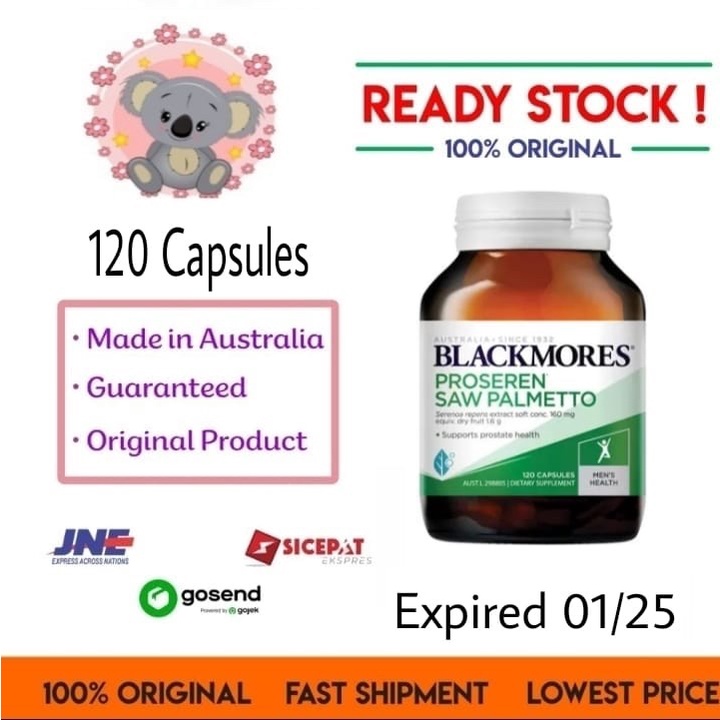 Jual Blackmores Proseren Saw Palmetto 120 capsules - ORI | Shopee Indonesia