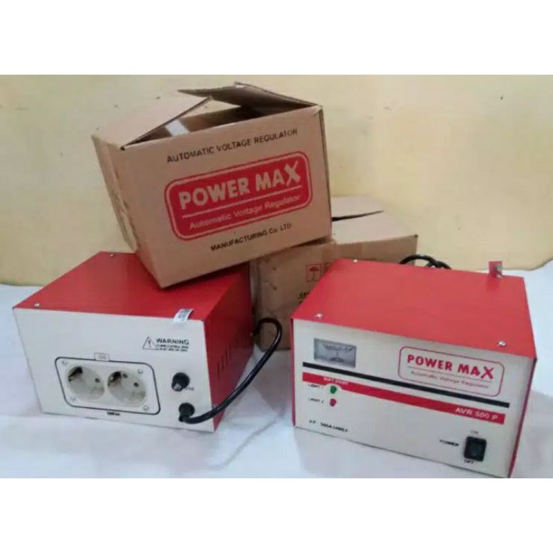 Jual STAVOLT STABILIZER LISTRIK 500VA UNTUK KOMPUTER TV PRINTER (BUKAN ...