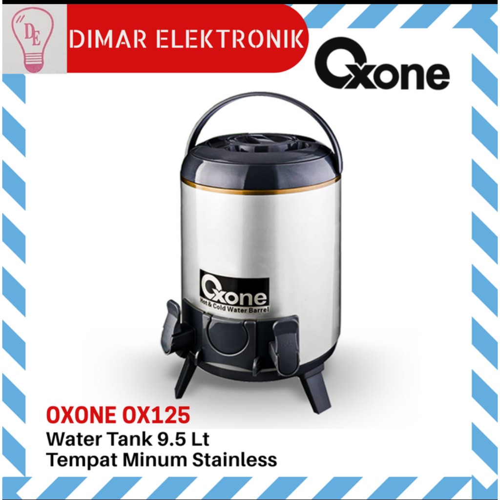 Jual Oxone Dispenser Water Tank OX-125 ( 9.5 Liter ) | Shopee Indonesia