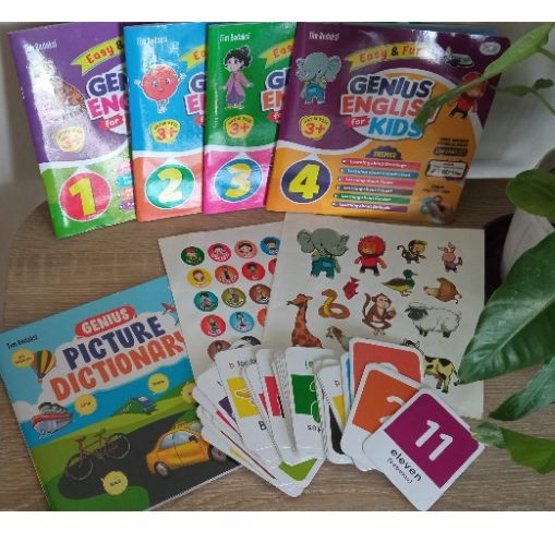 Jual Paket Genius English for Kids | Shopee Indonesia