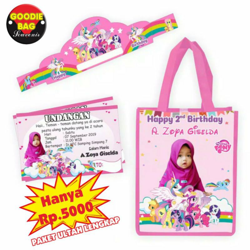 Jual PAKET ULTAH / PAKET ULTAH LENGKAP/ PAKET ULANG TAHUN / TAS ULTAH ...