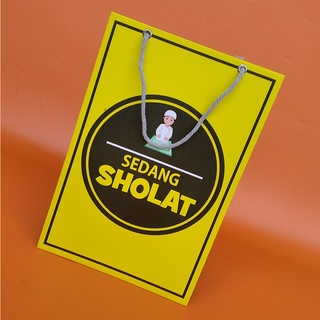 Jual Poster Gantung - Hard Poster Sedang Sholat - Hard Poster Tulisan ...