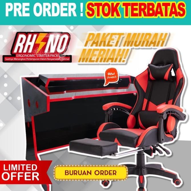 Jual Meja Gaming Kursi Gaming Set Floth Series 4 ( Dalam Kota ...